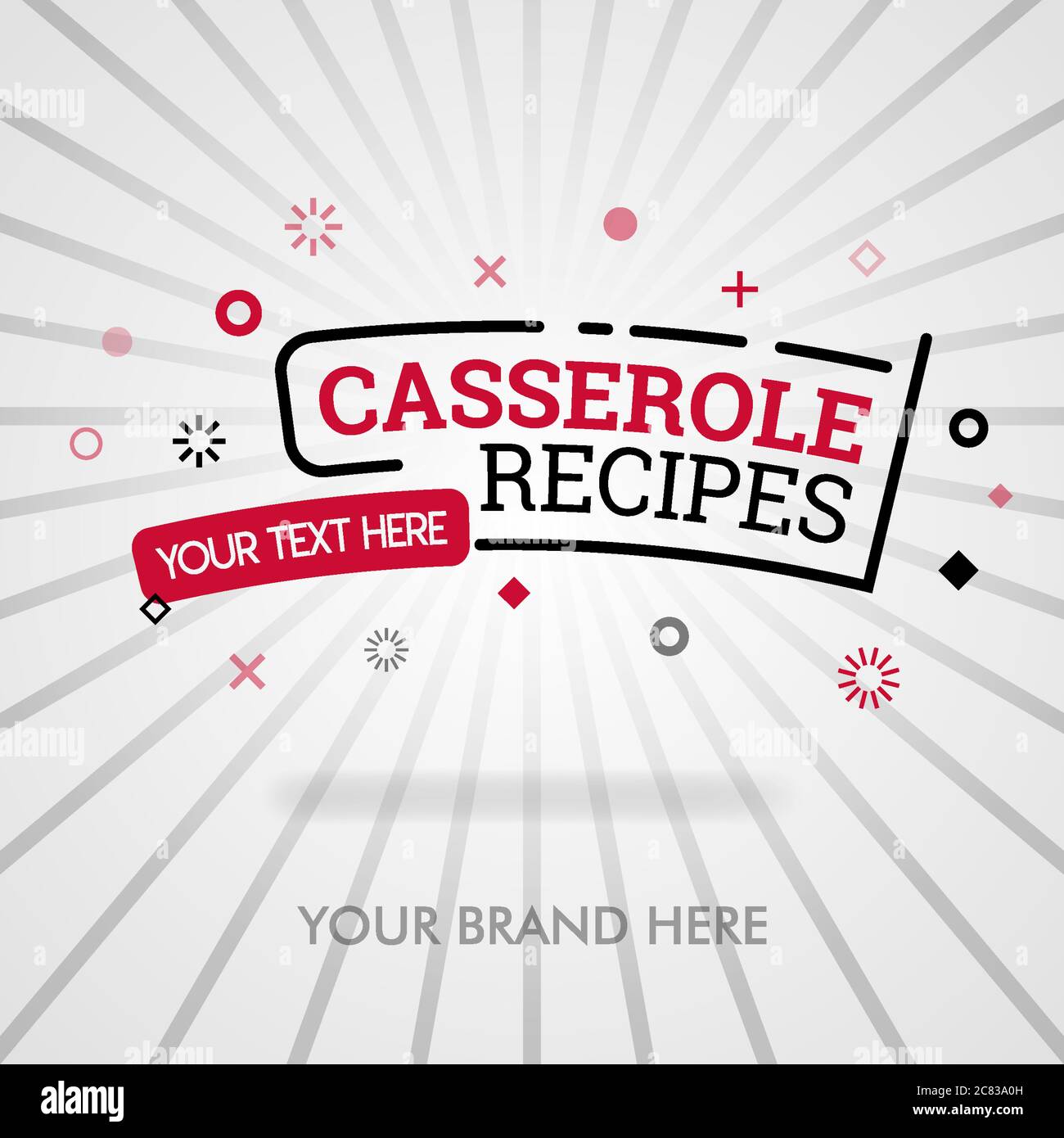 American casserole Stock Vector Images - Alamy