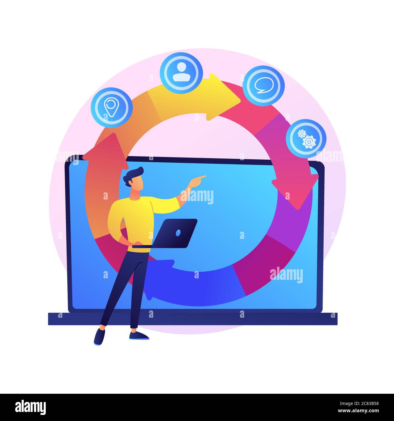 Analytical software vector concept metaphor Stock Vector Image & Art ...