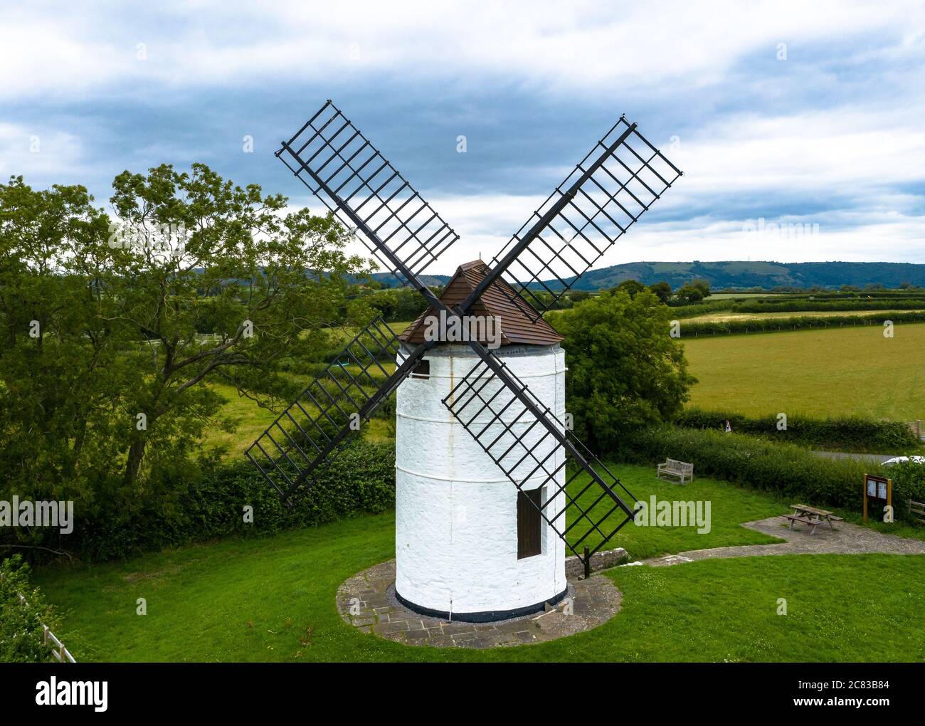 Wedmore windmill hi-res stock photography and images - Alamy