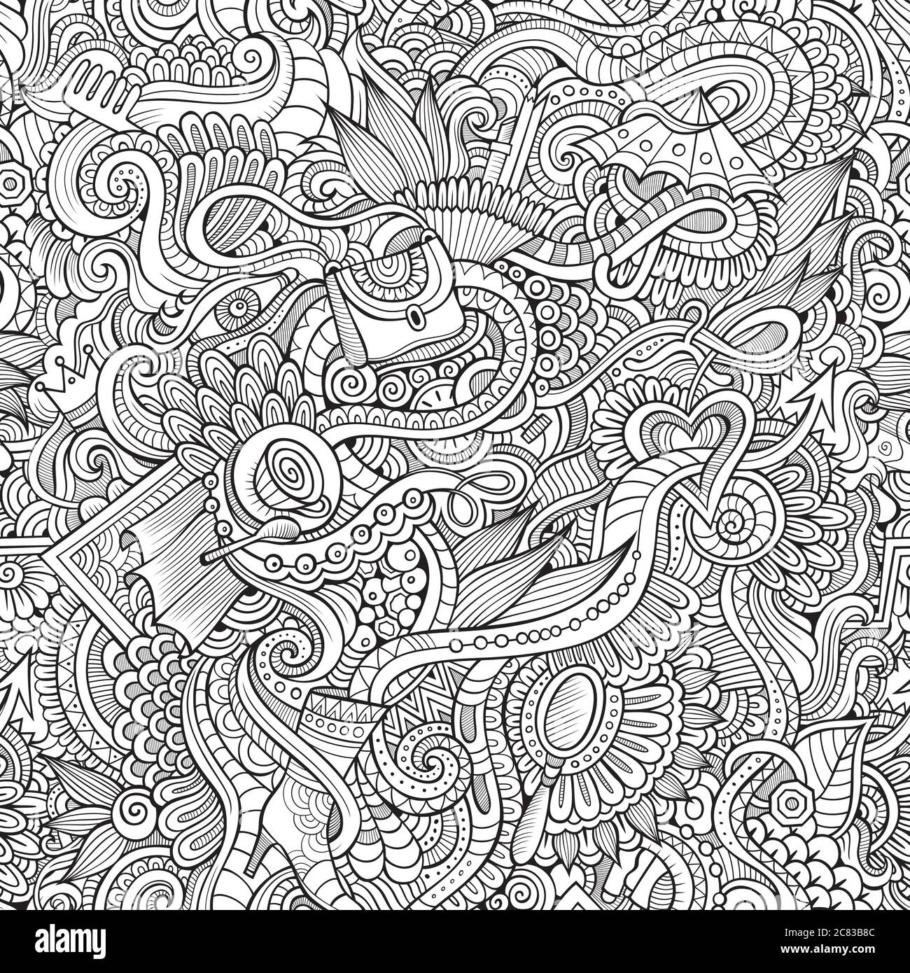 female fashion things background Stock Vector Image & Art - Alamy