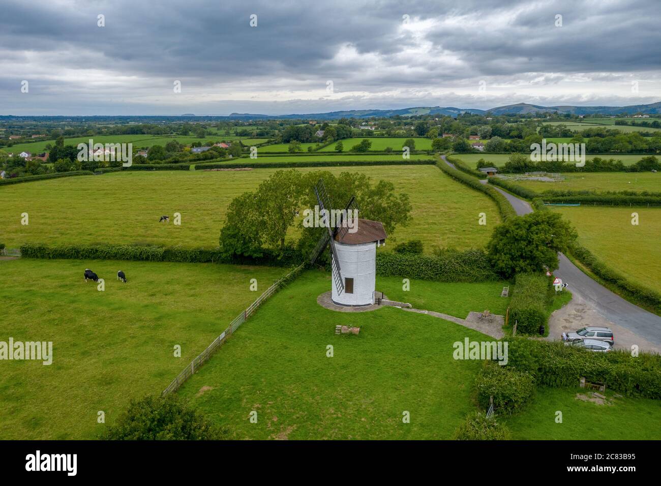 Wedmore windmill hi-res stock photography and images - Alamy