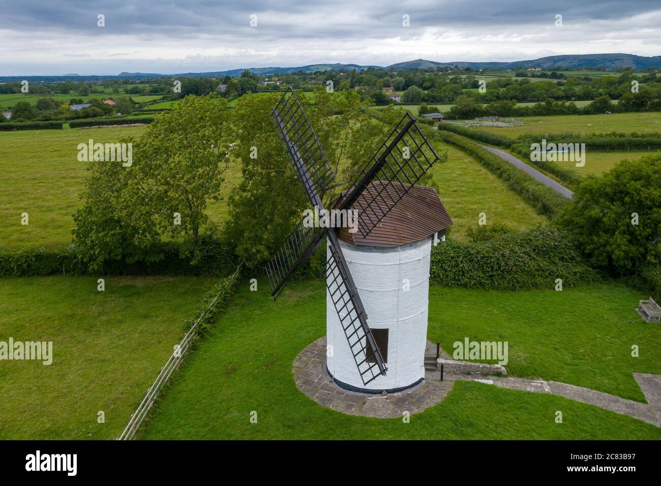 Wedmore windmill hi-res stock photography and images - Alamy
