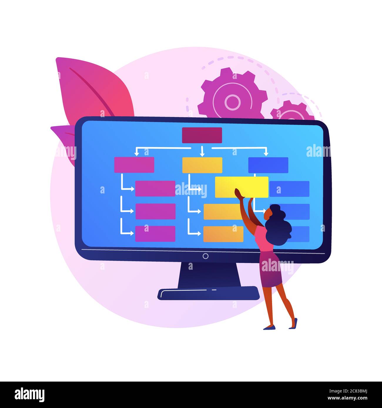 Creating content Stock Vector Images - Alamy