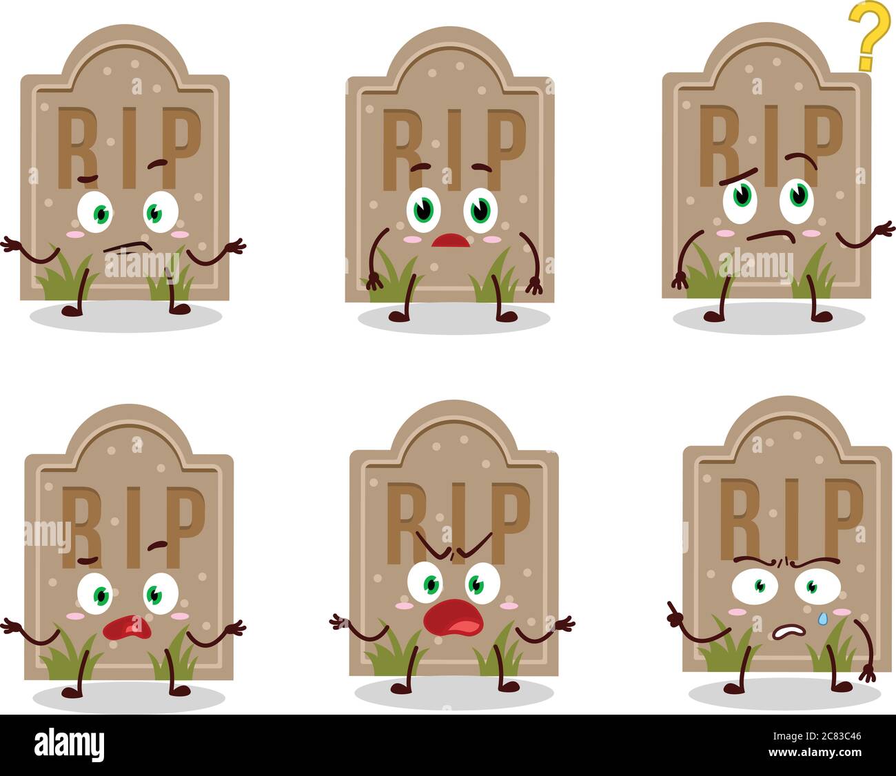 Frozen cemetery Stock Vector Images - Alamy