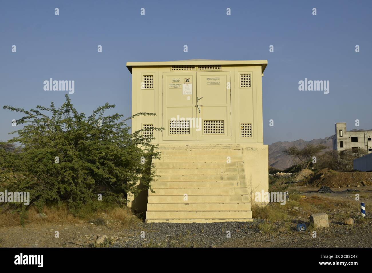 Muscat Electricity Distribution Company. Electrical distribution house ...