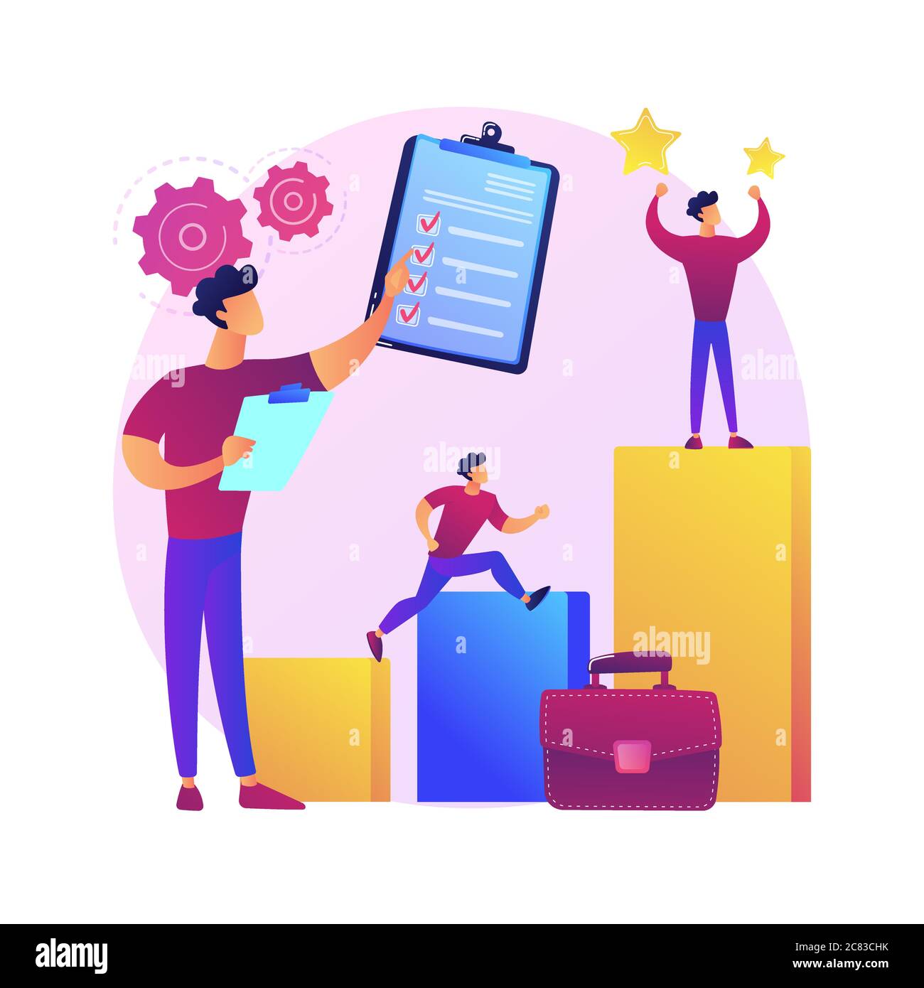 Self development vector concept metaphor Stock Vector Image & Art - Alamy