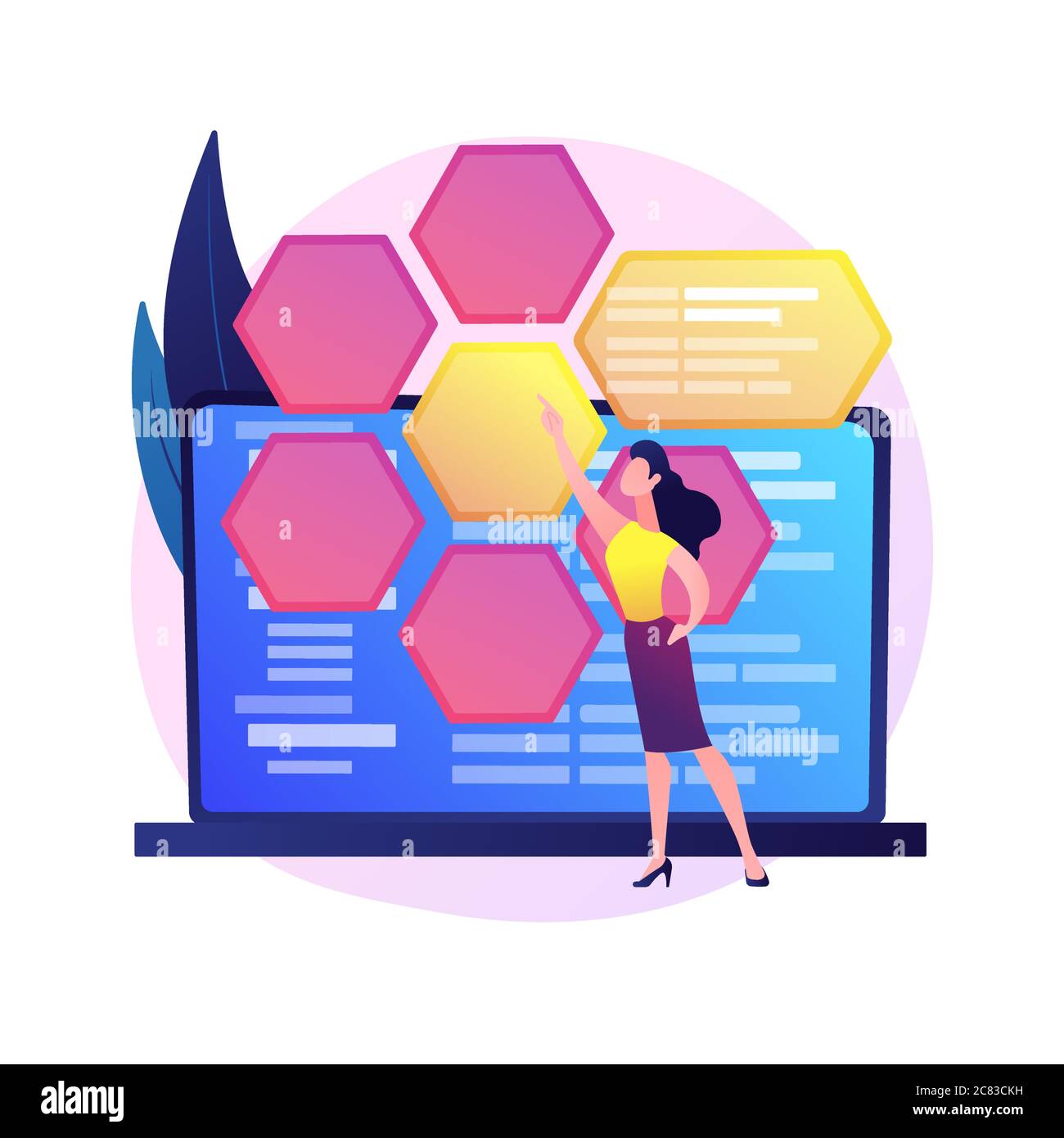 Web Development And Coding Vector Concept Metaphor Stock Vector Image And Art Alamy