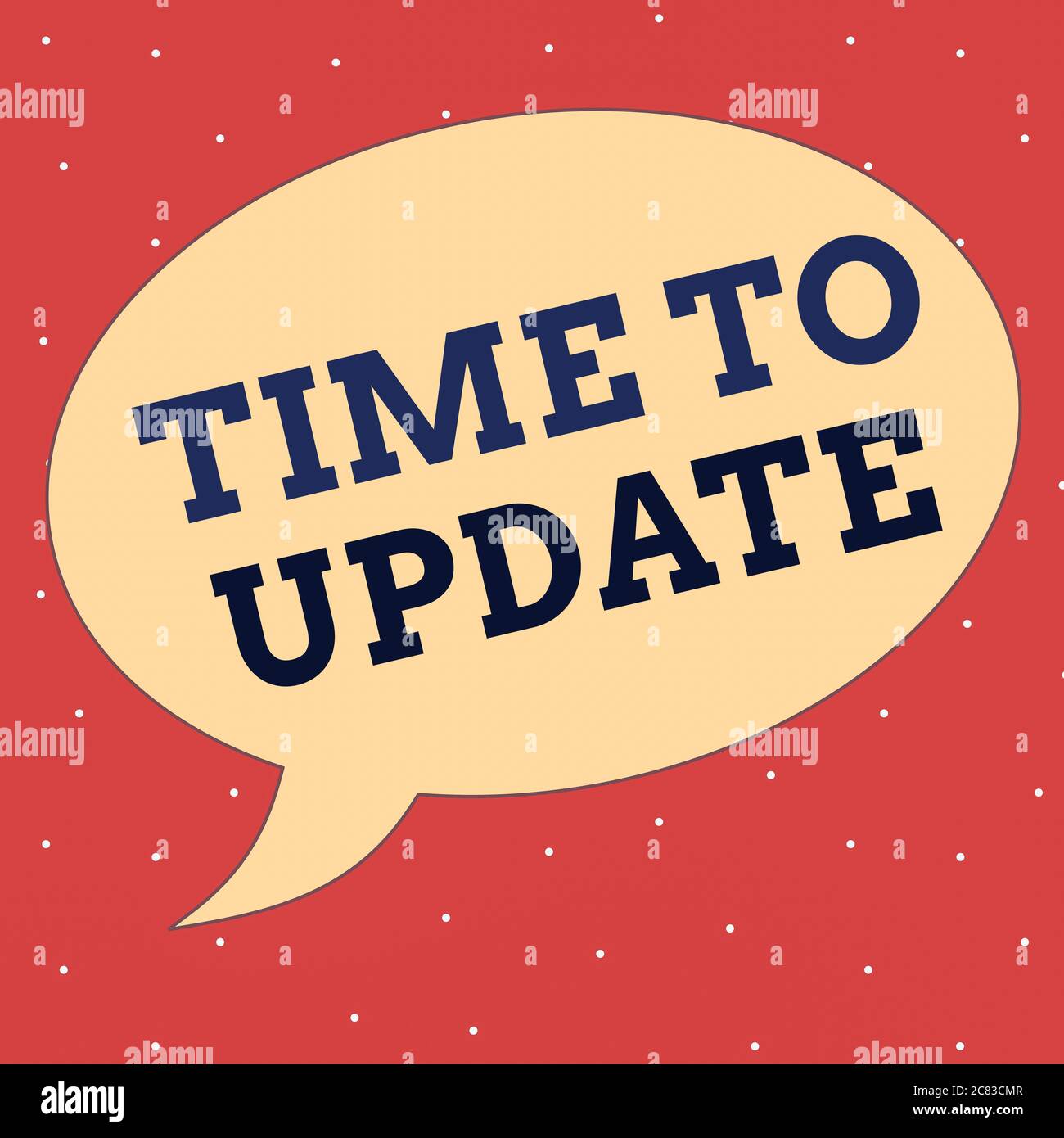 Conceptual hand writing showing Time To Update. Concept meaning System software update for ...