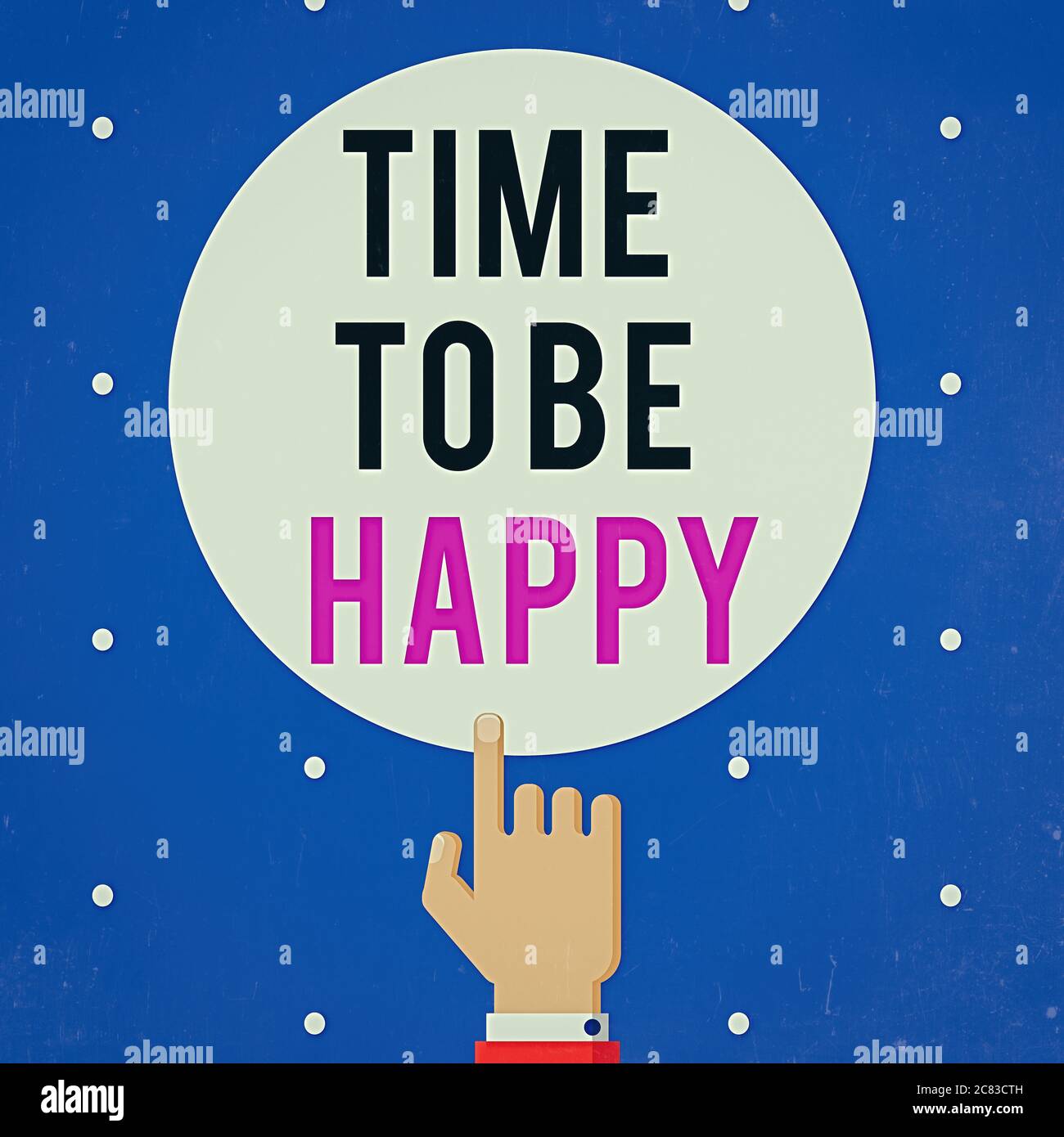 Handwriting text Time To Be Happy. Conceptual photo meaningful work ...