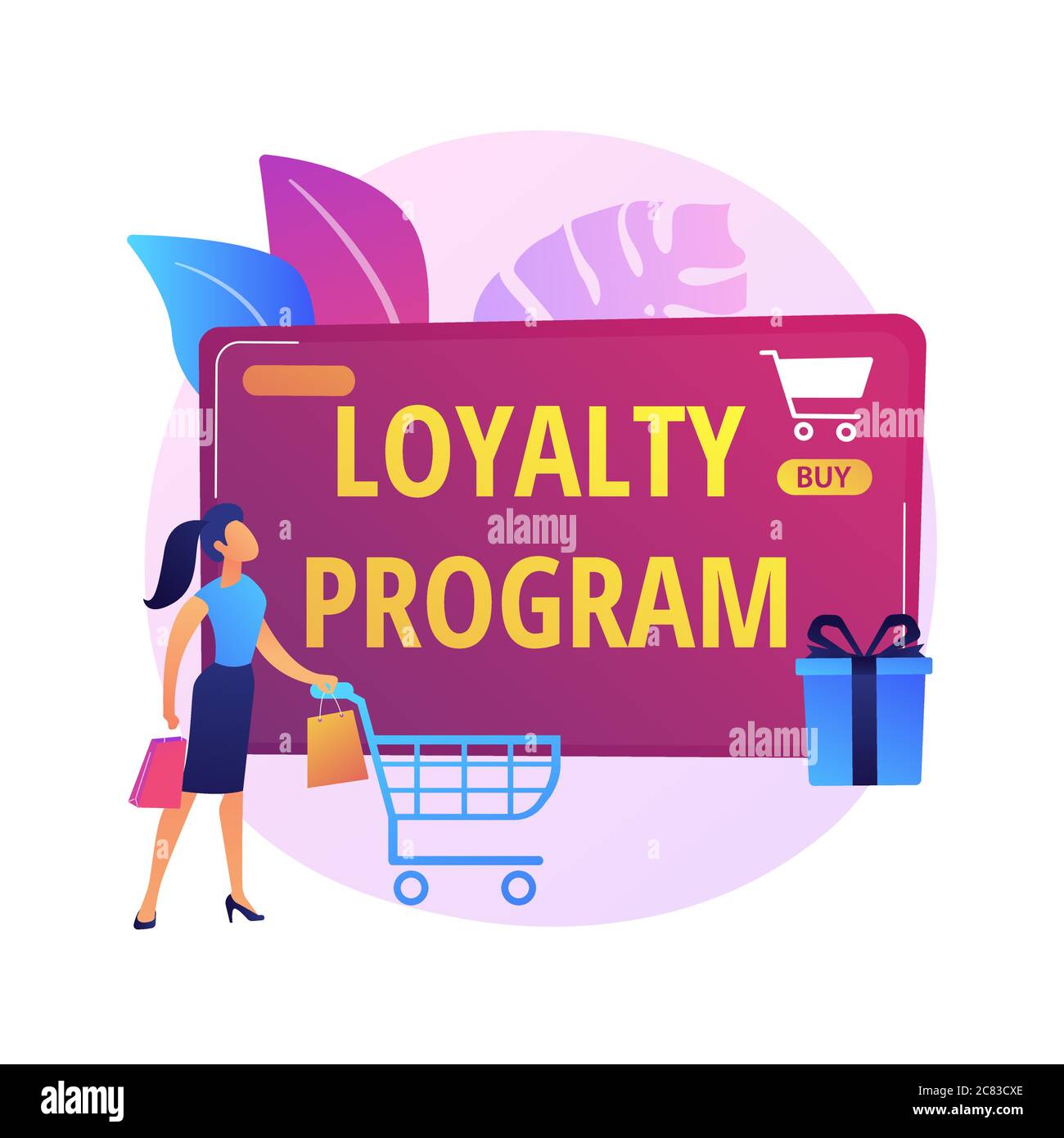 Loyalty program vector concept metaphor Stock Vector Image & Art - Alamy