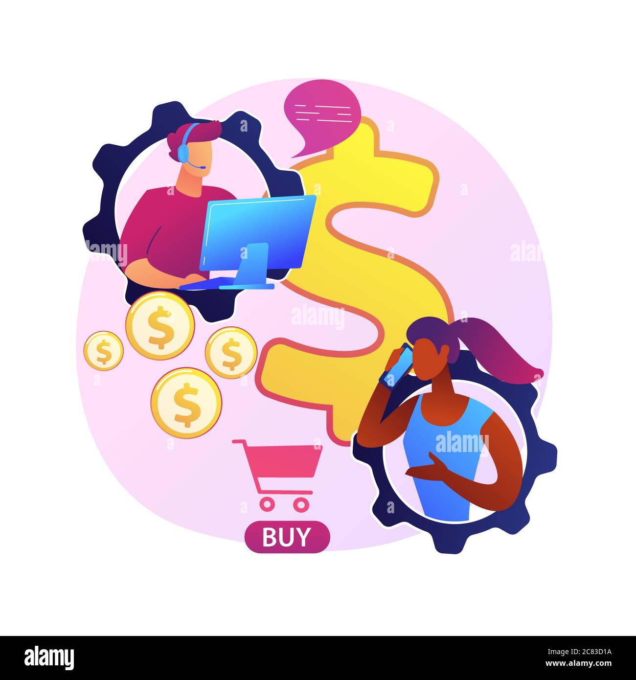 Online store customer support vector concept metaphor Stock Vector ...