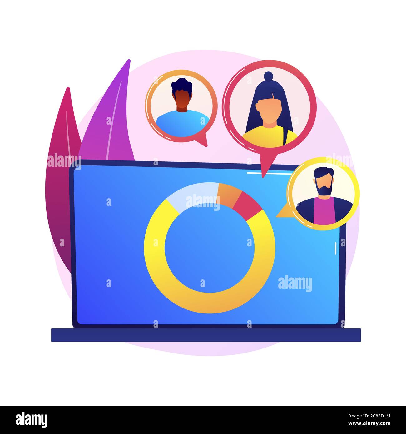 Social research vector concept metaphor Stock Vector Image & Art - Alamy