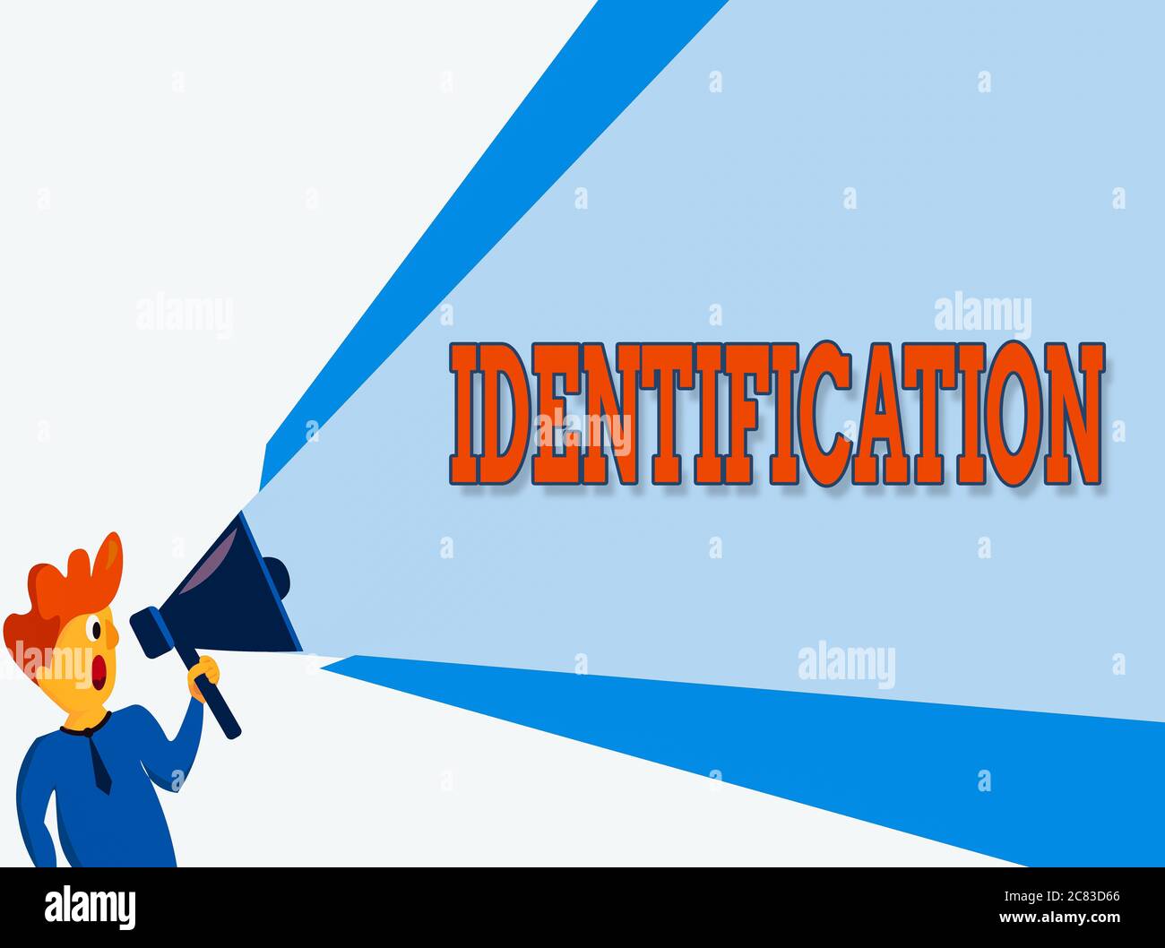 Text Sign Showing Identification Business Photo Text An Action Or Procedure To Identify Someone