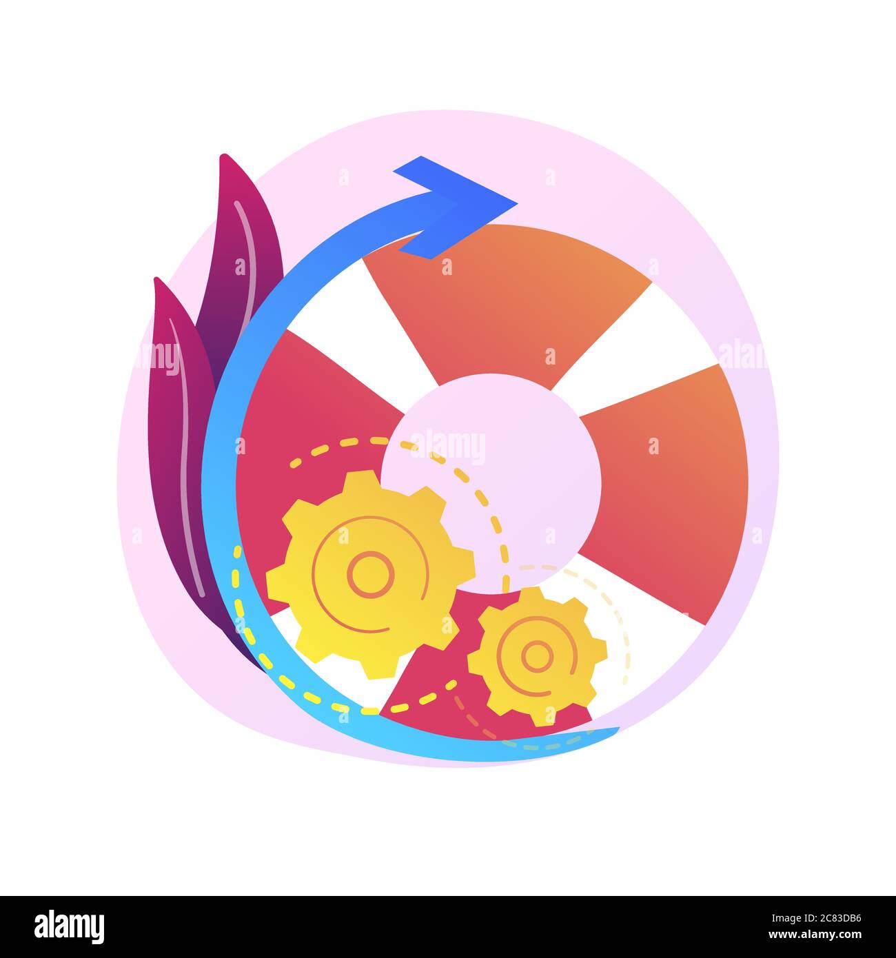 Narrative of support Stock Vector Images - Alamy