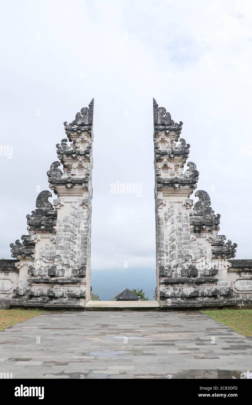 Ancient gates in Pura Lempuyang, Bali, Indonesia Stock Photo - Alamy
