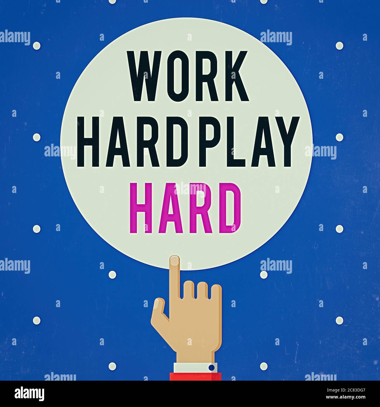 Handwriting text Work Hard Play Hard. Conceptual photo diligent in any ...