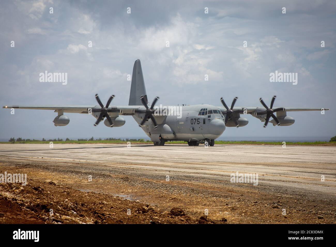 A KC-130J Super Hercules with Marine Aerial Refueler Transport Squadron ...