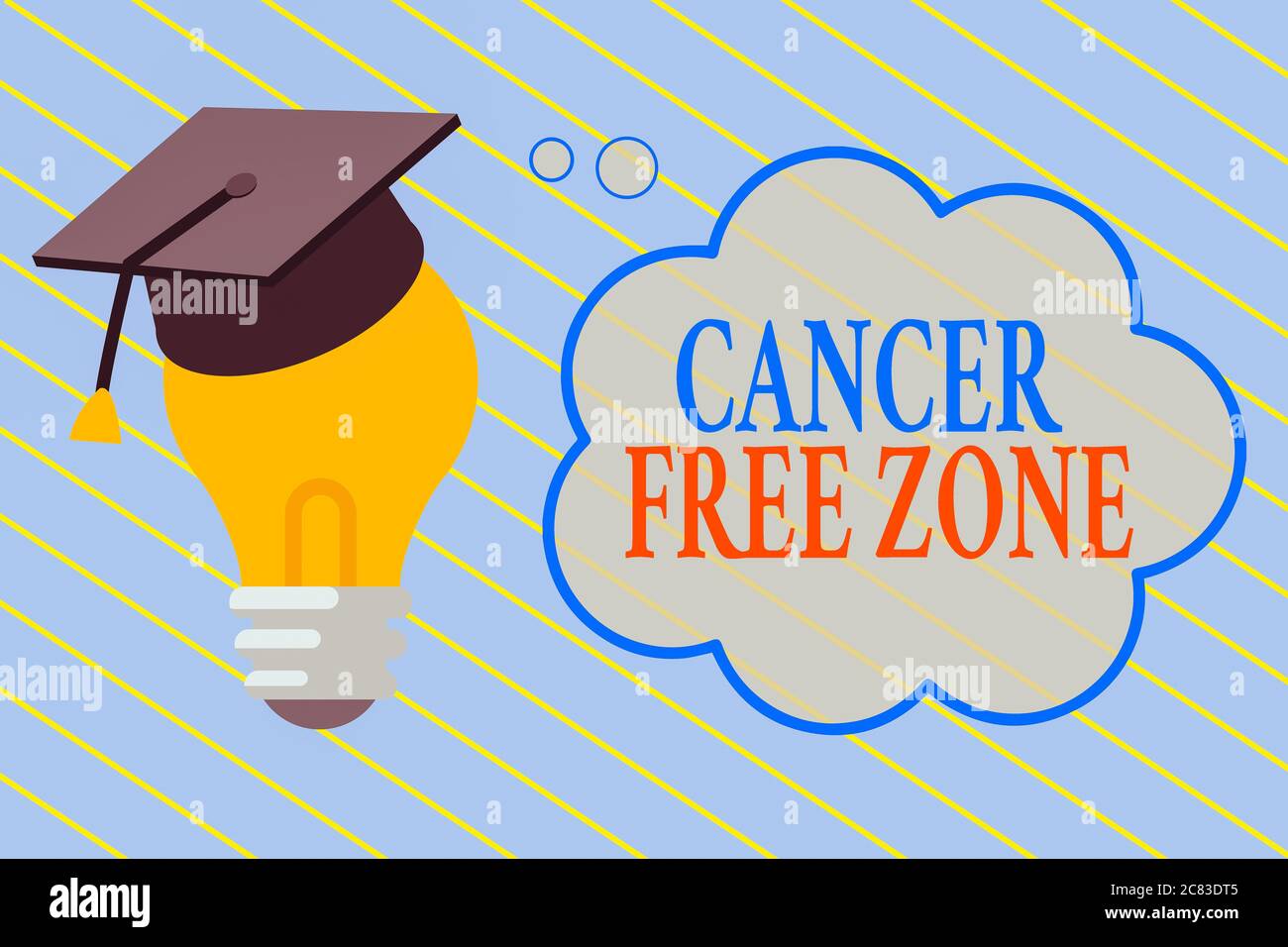 Word writing text Cancer Free Zone. Business photo showcasing ...