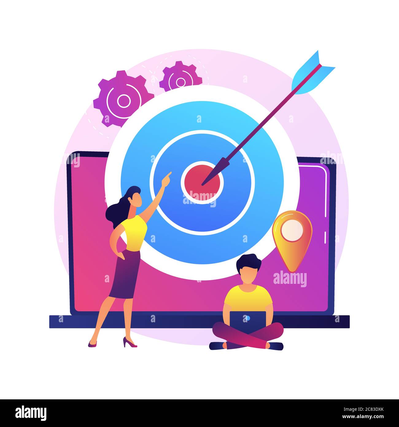Target audience vector concept metaphor Stock Vector Image & Art - Alamy Target audience vector concept metaphor Stock Vector Image & Art - Alamy