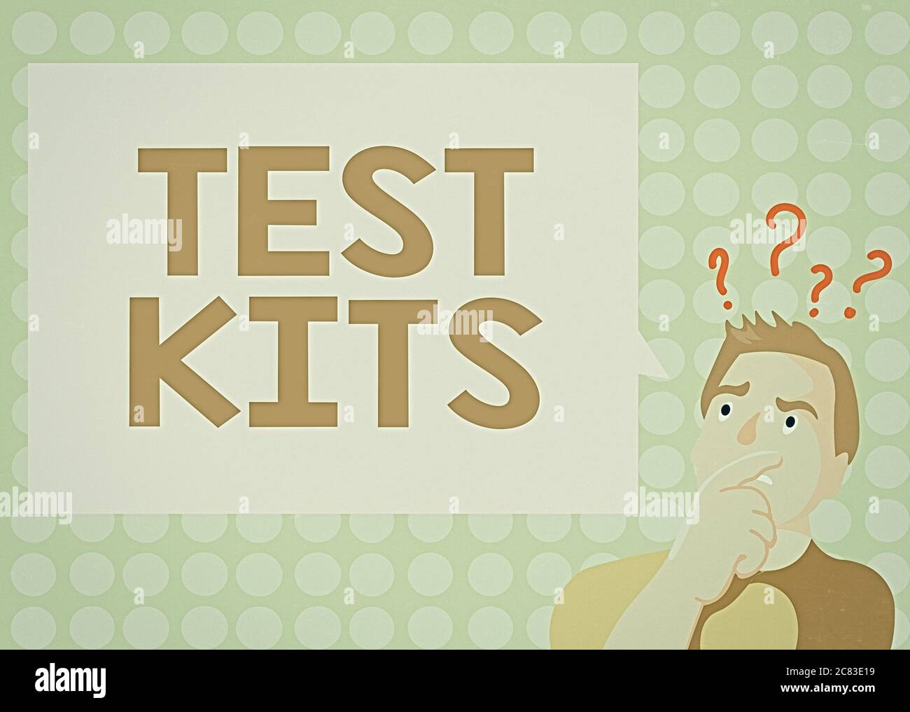 Conceptual hand writing showing Test Kits. Concept meaning tools used ...