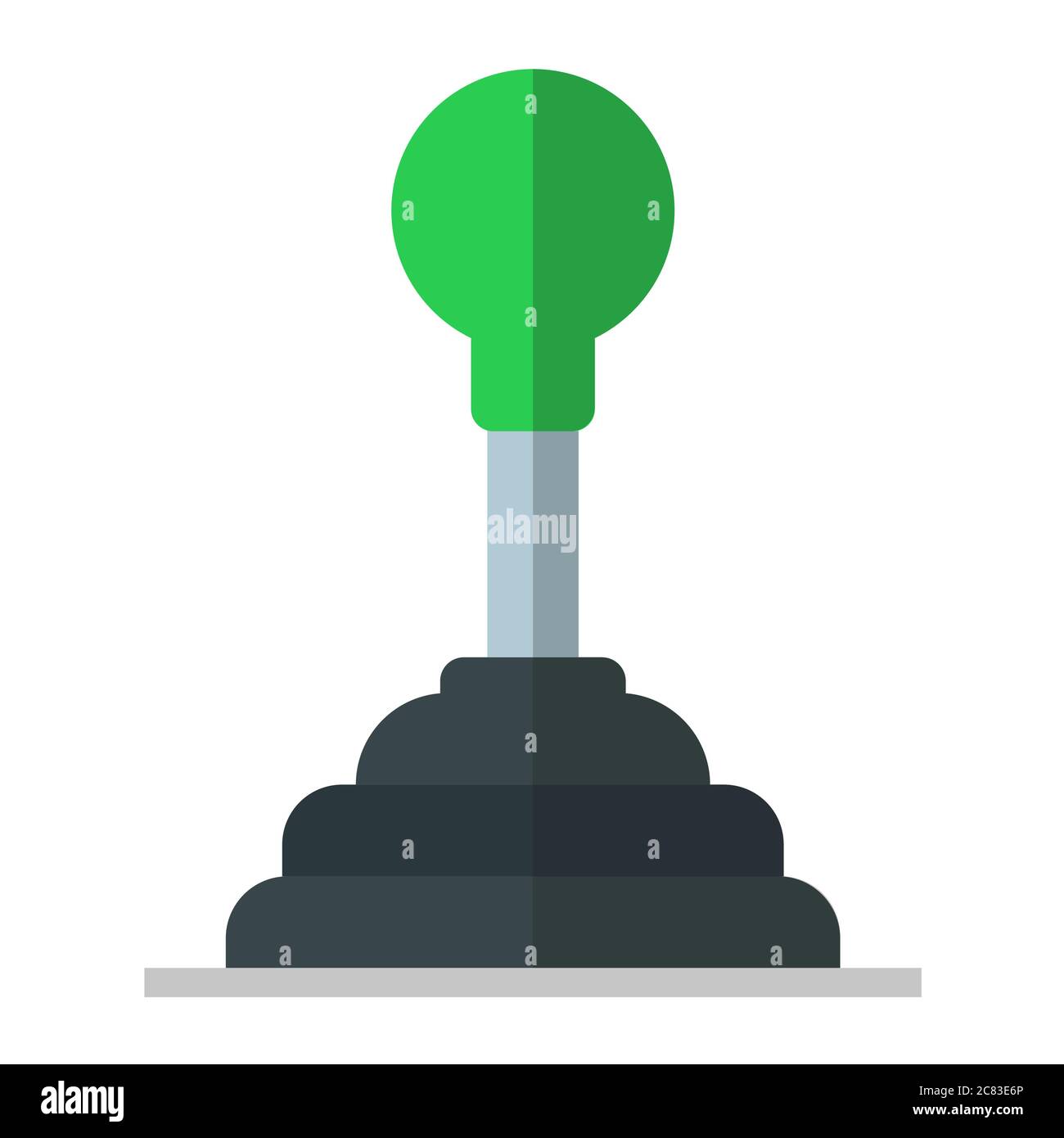 Car mechanic gearbox on white background. Gear box Vector illustration ...
