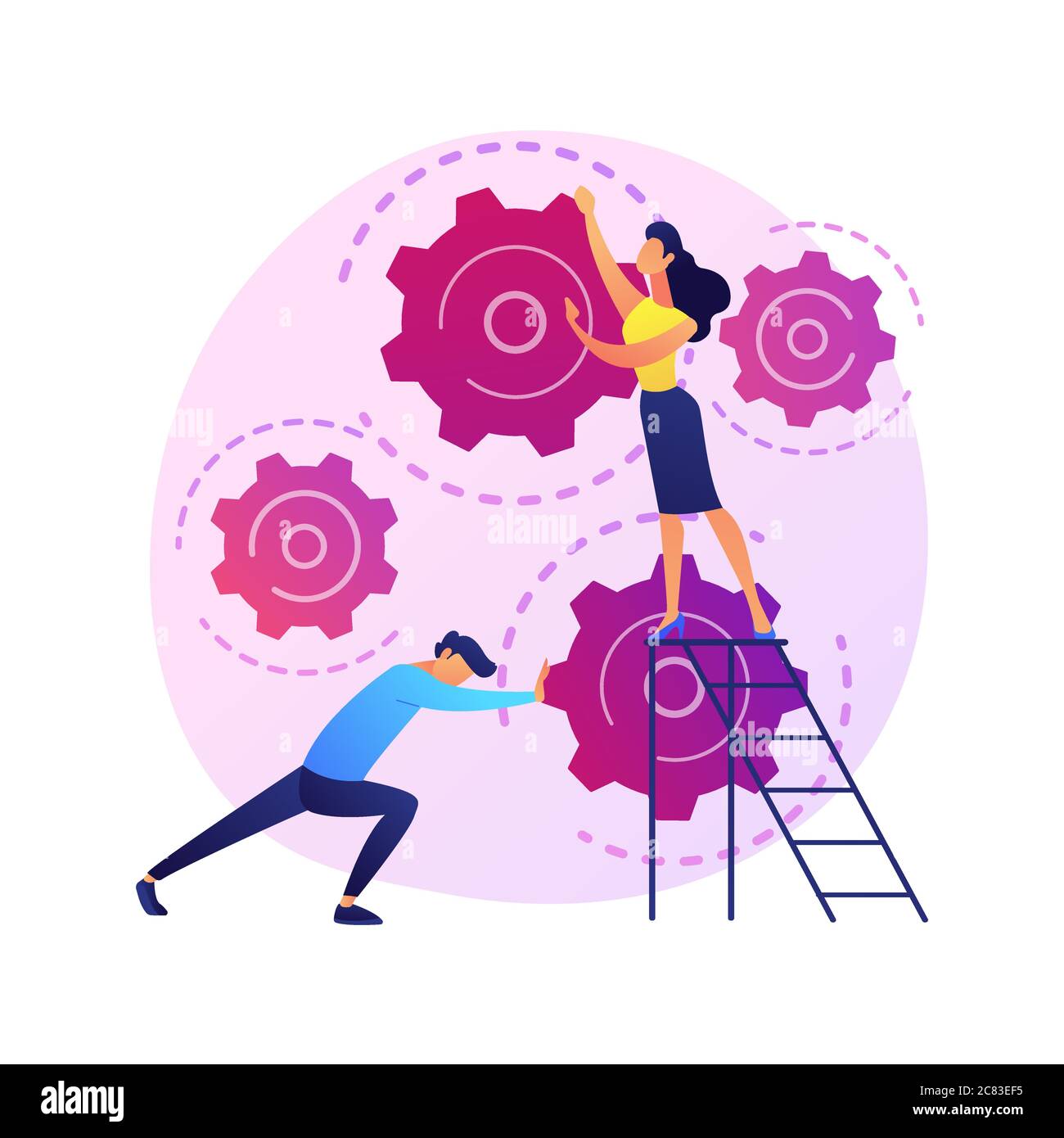 Program settings vector concept metaphor Stock Vector Image & Art - Alamy