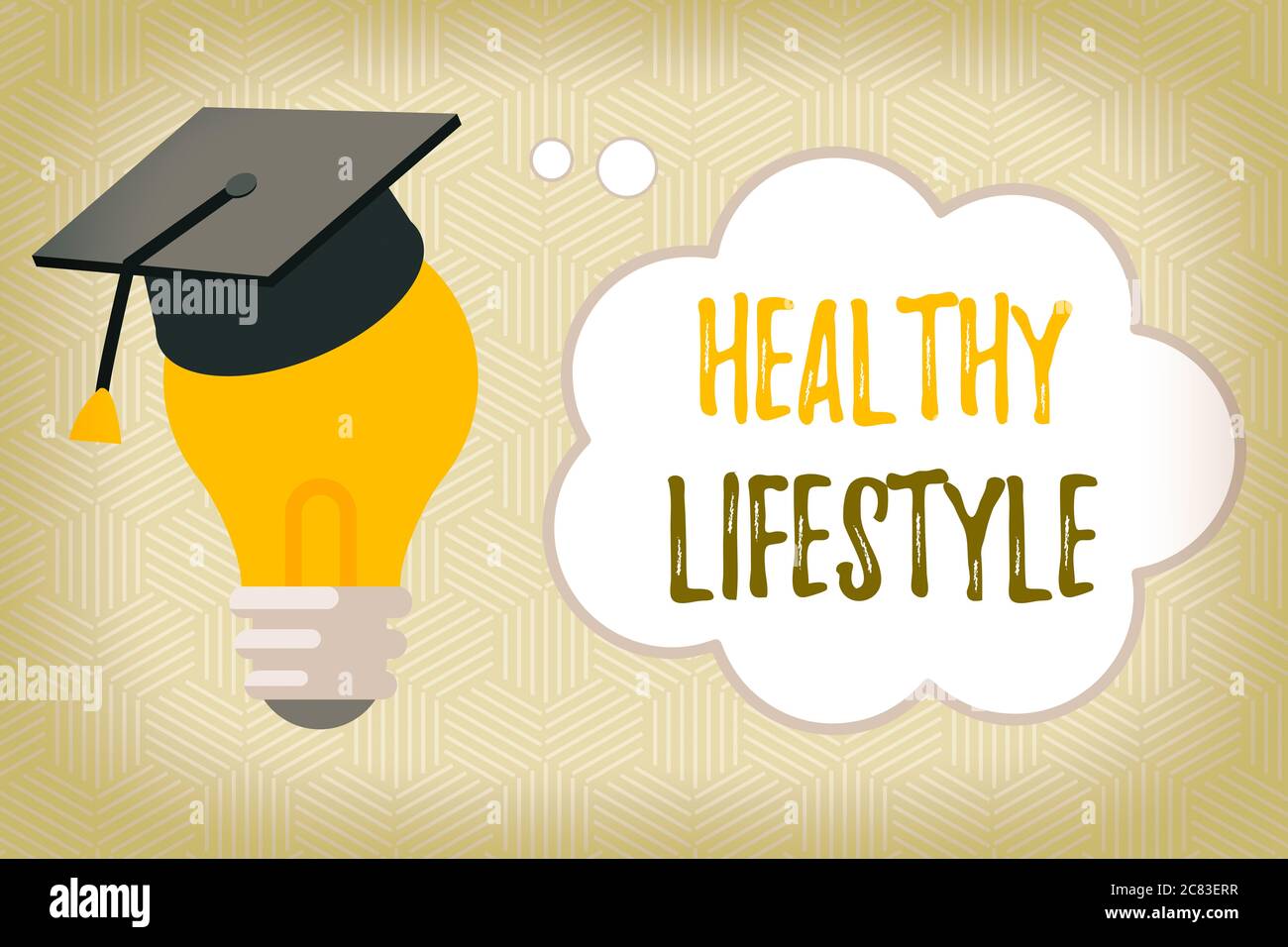 Writing note showing Healthy Lifestyle. Business concept for way of ...