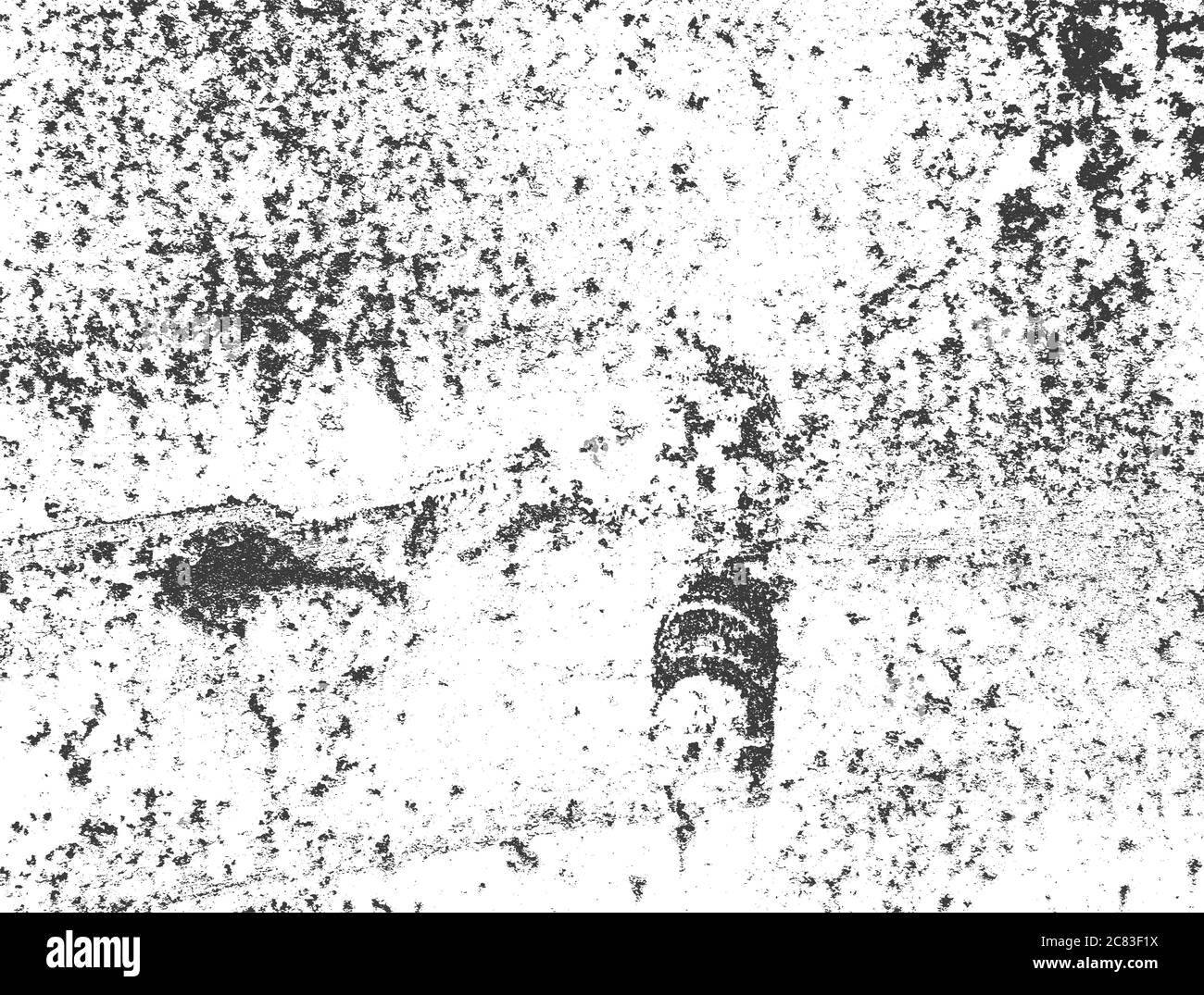 Distressed overlay texture of rusted peeled metal. grunge background ...