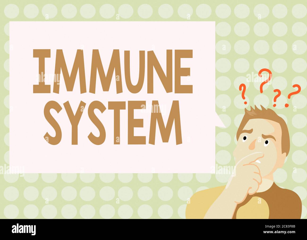Conceptual hand writing showing Immune System. Concept meaning Complex ...