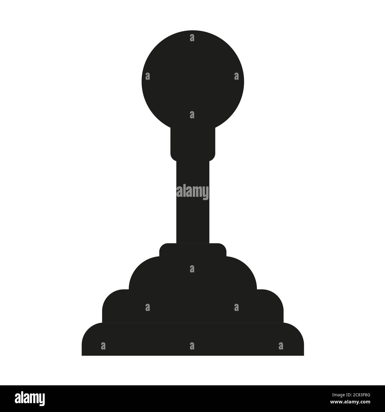 Car mechanic gearbox on white background. Gear box Vector illustration ...