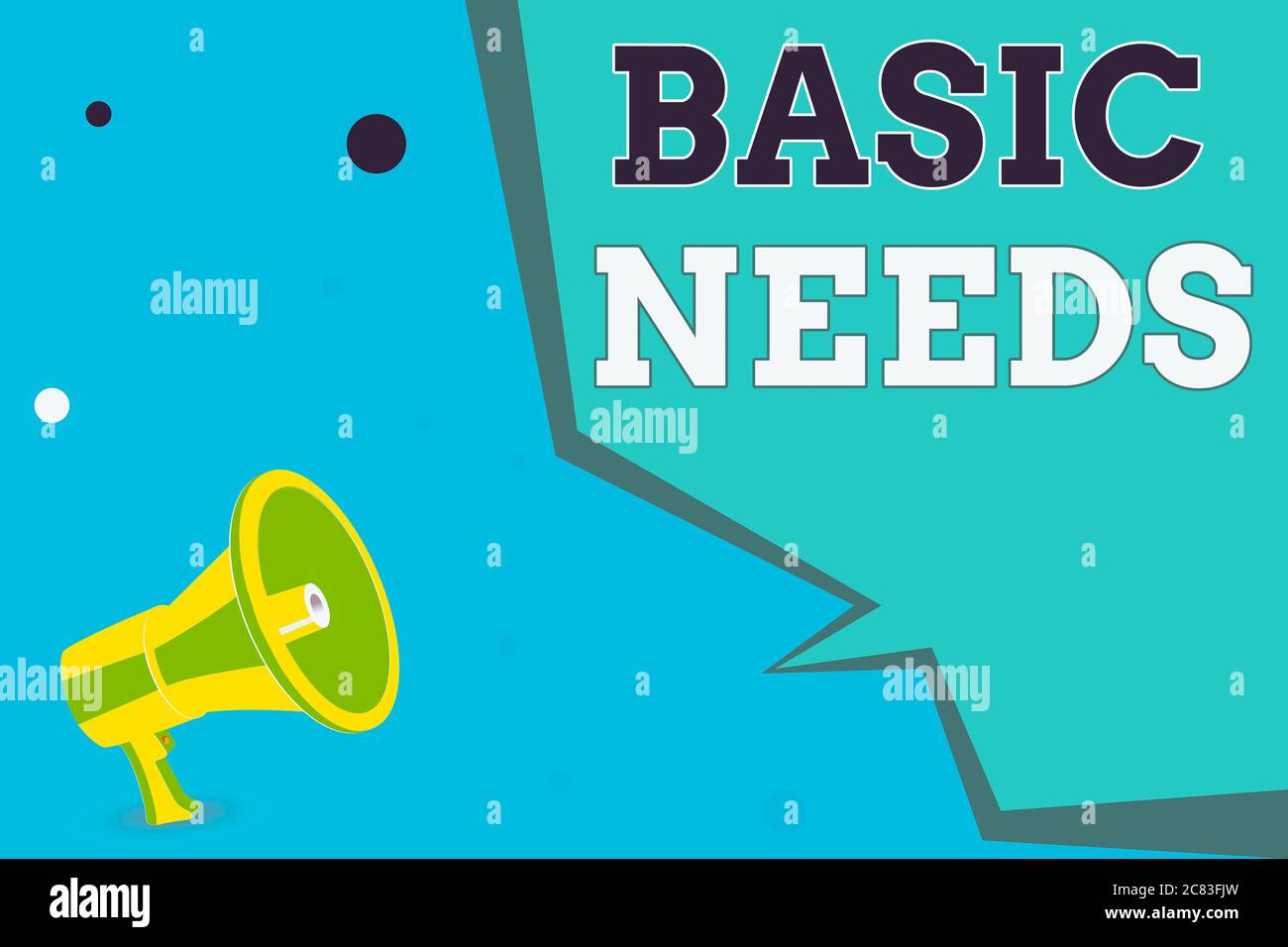 Writing note showing Basic Needs. Business concept for necessary to ...