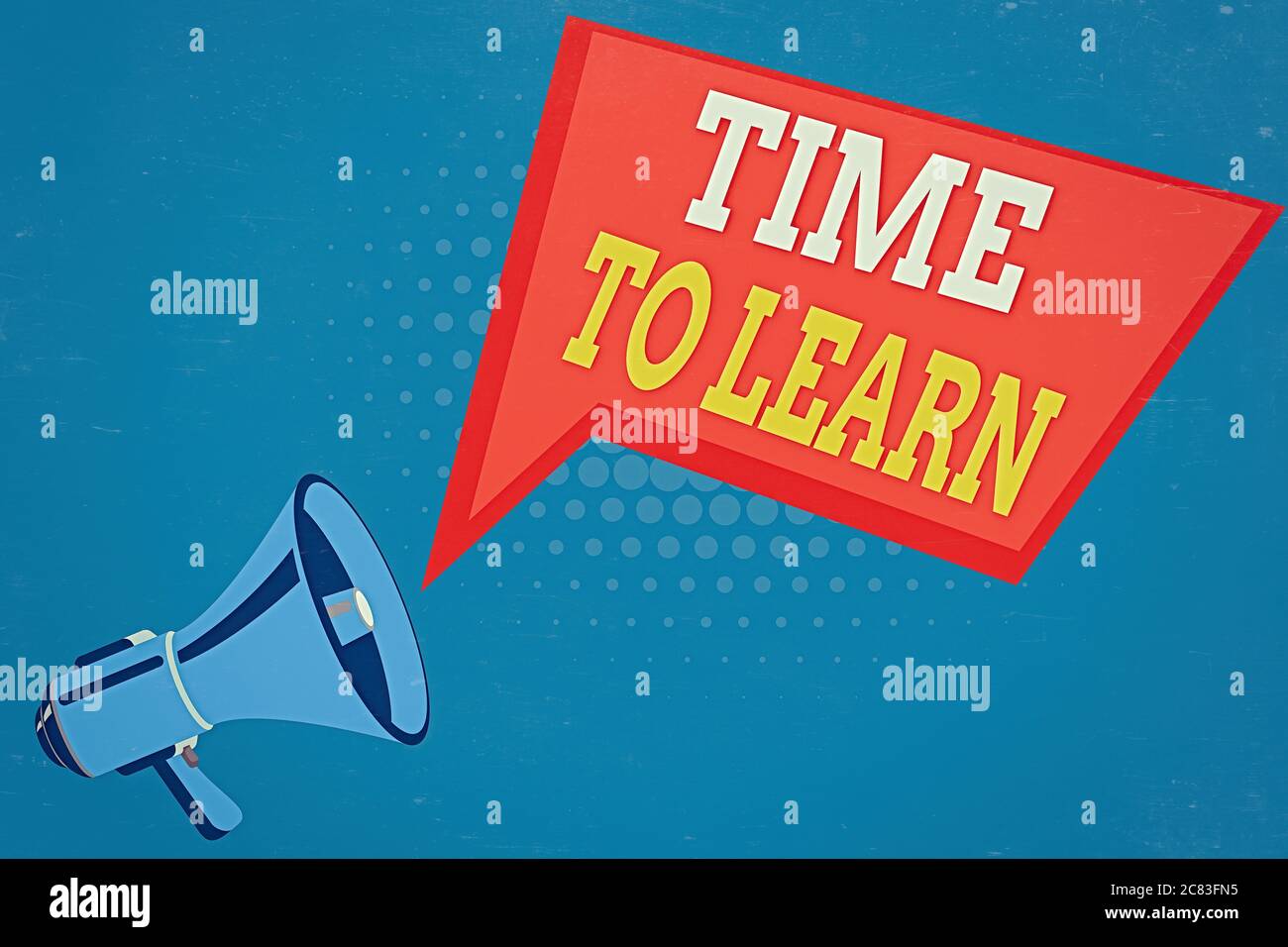 Word writing text Time To Learn. Business photo showcasing the need to ...