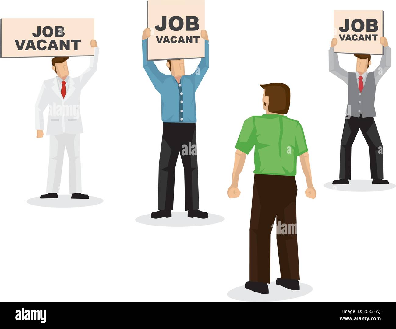 Attracting talent Stock Vector Images - Alamy