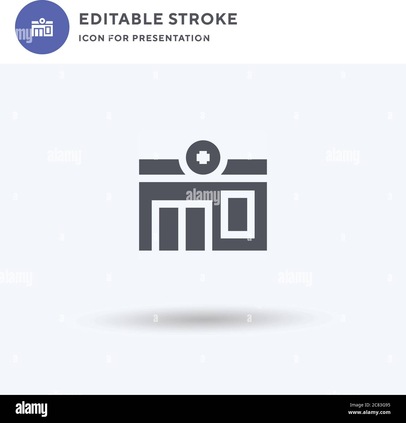 Pharmacy icon vector, filled flat sign, solid pictogram isolated on ...