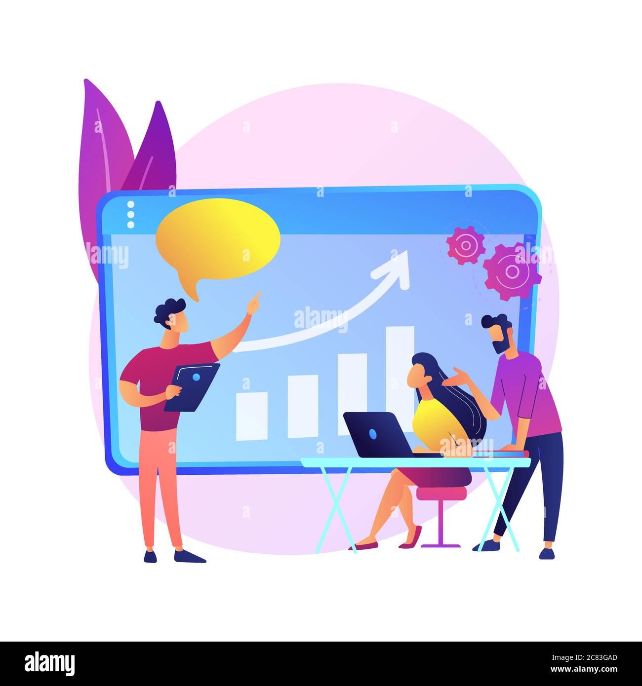 Managers Workshop Vector Concept Metaphor Stock Vector Image And Art Alamy