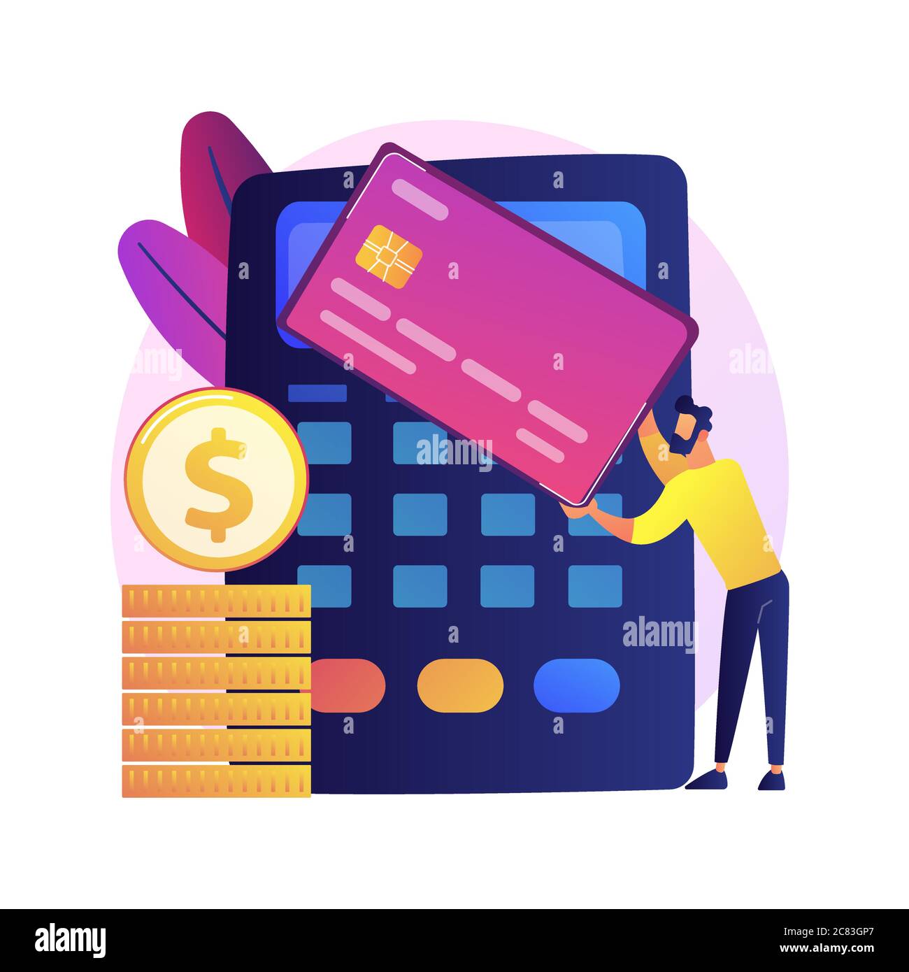 Financial transactions vector concept metaphor Stock Vector Image & Art ...