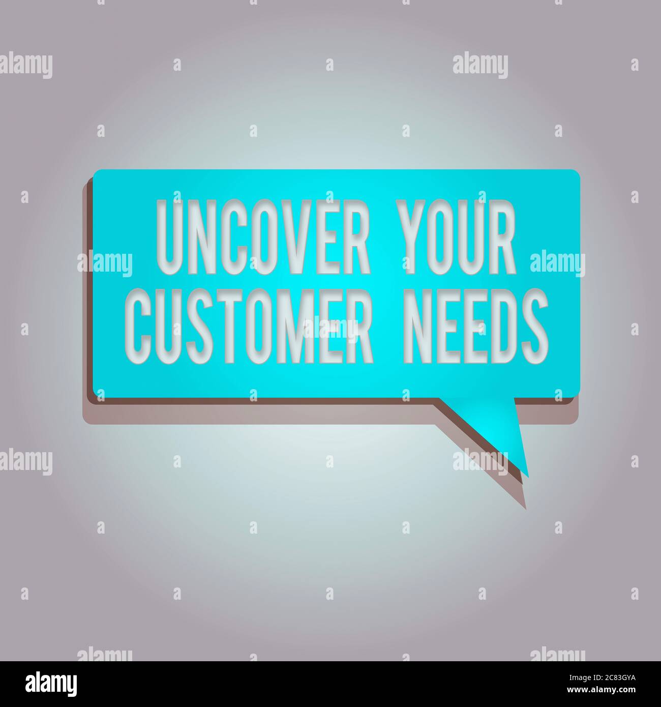 Word writing text Uncover Your Customer Needs. Business photo ...
