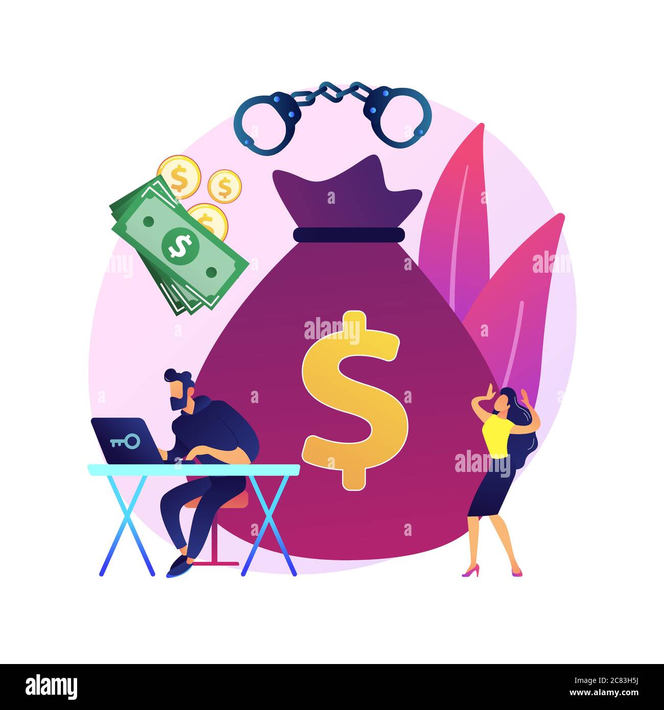 Transaction security creative icon Stock Vector Images - Alamy