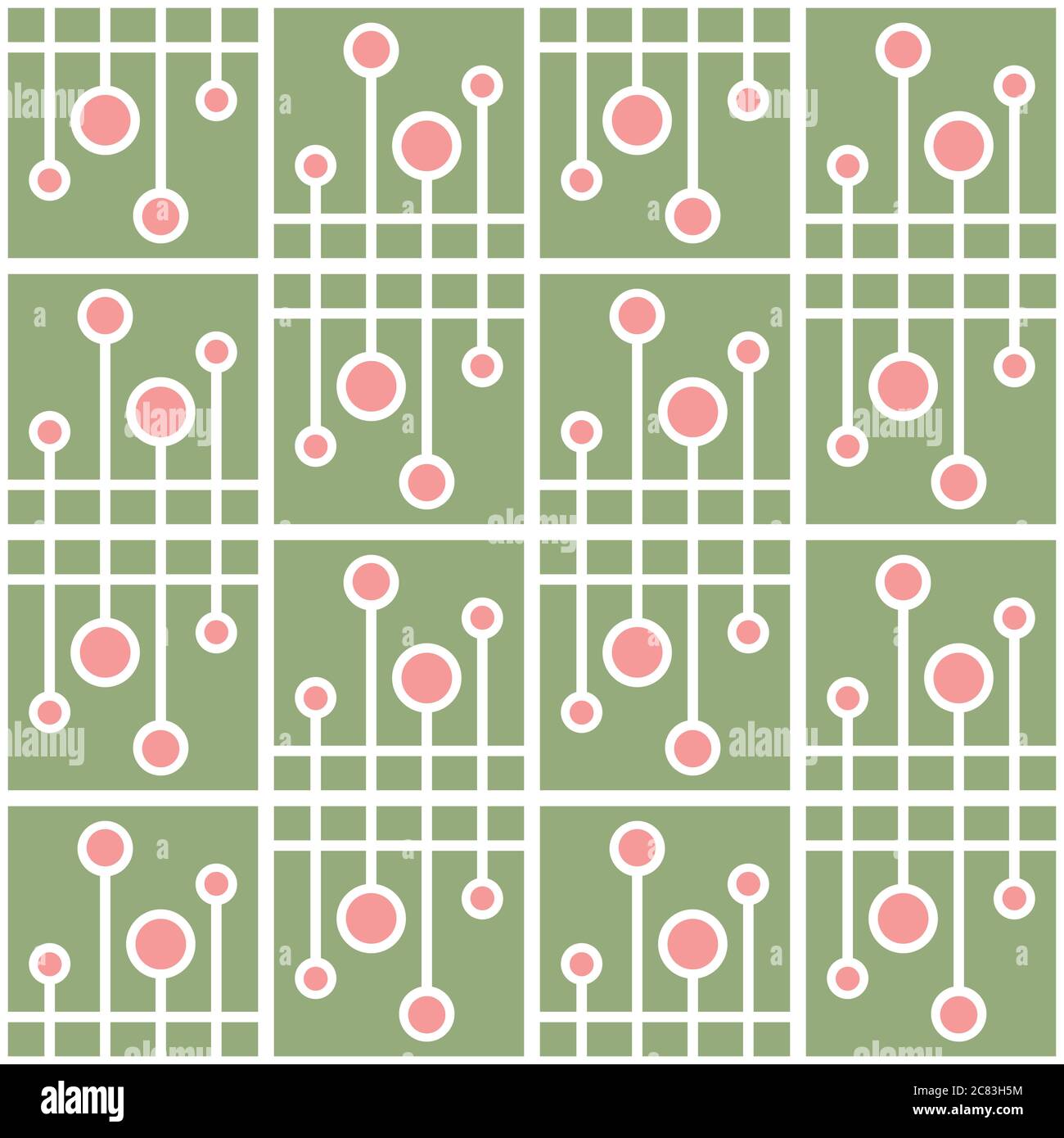 Simple flat seamless pattern will attract attention and transform any ...