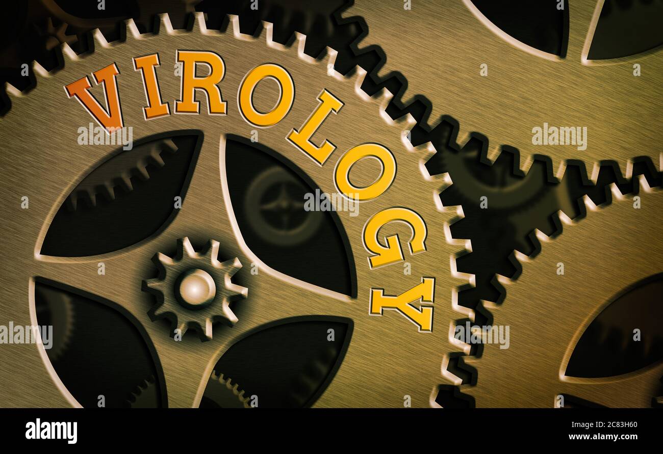 Text sign showing Virology. Business photo showcasing branch of science ...