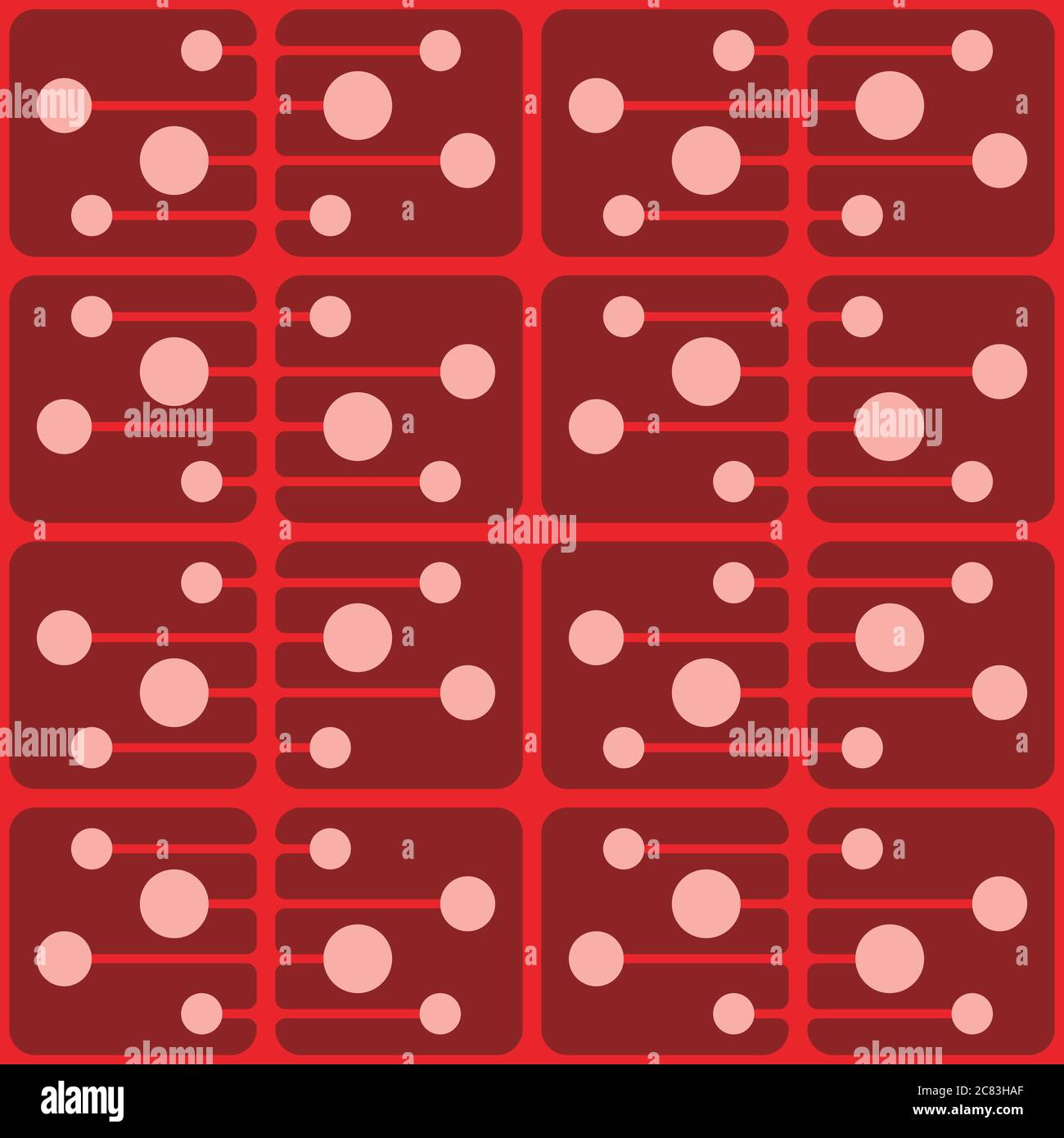 Simple flat seamless pattern will attract attention and transform any ...