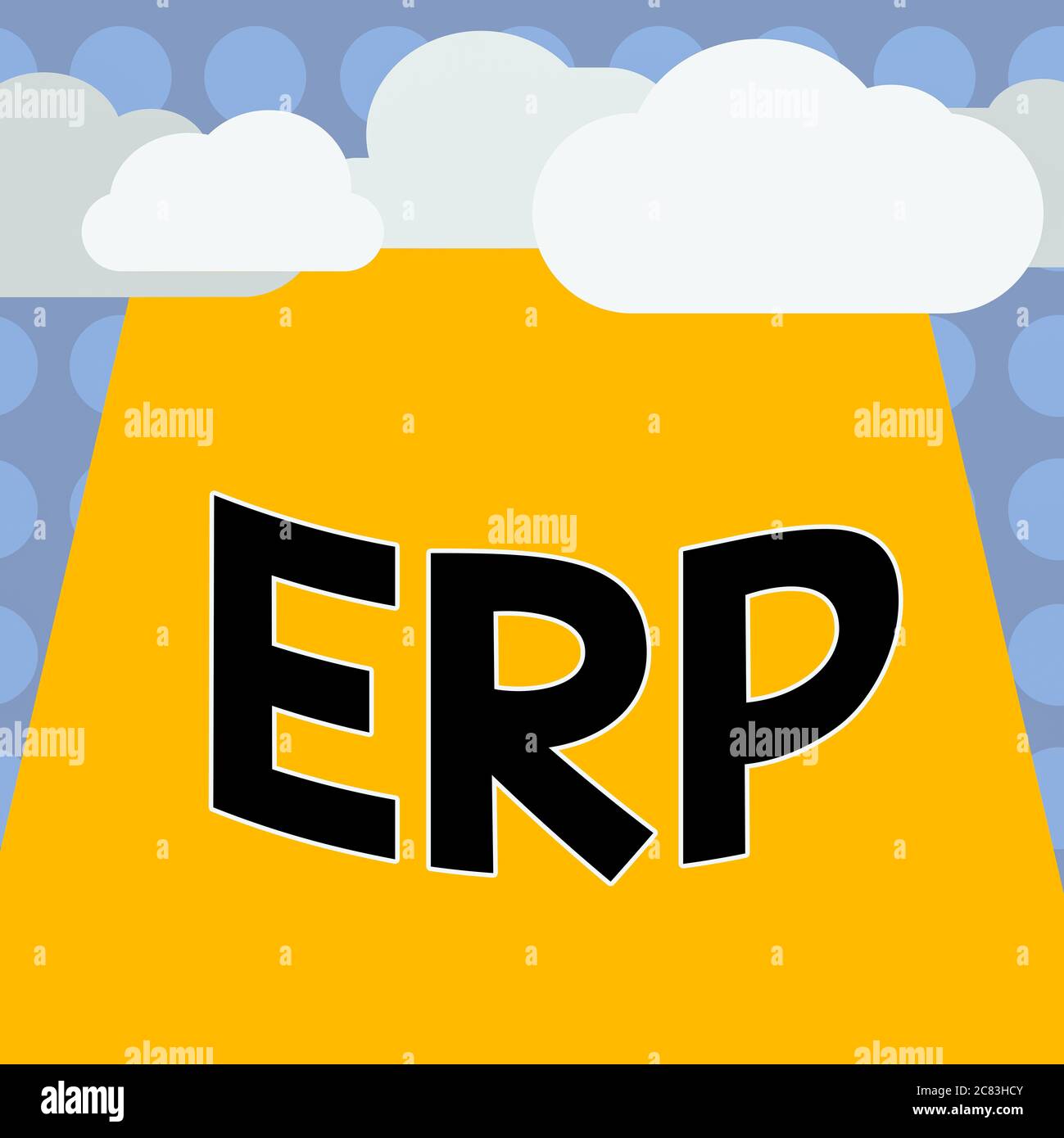 Conceptual hand writing showing Erp. Concept meaning enterprise resource planning centralized ...