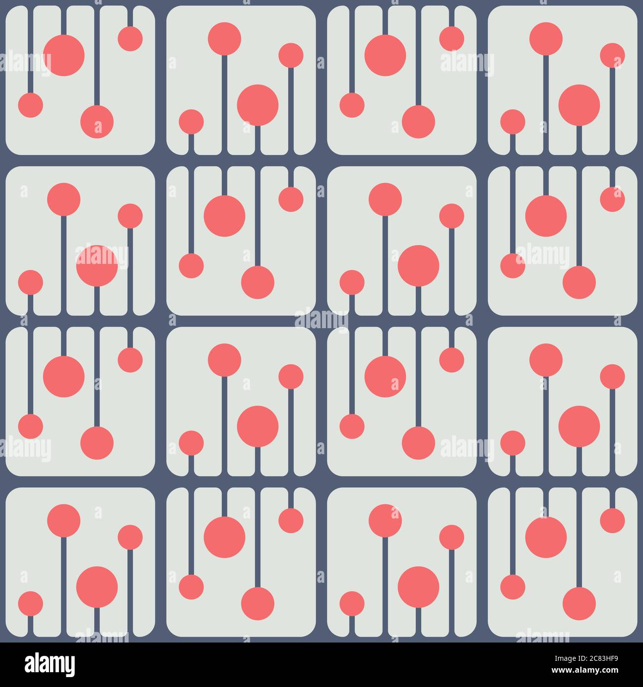 Simple flat seamless pattern will attract attention and transform any ...