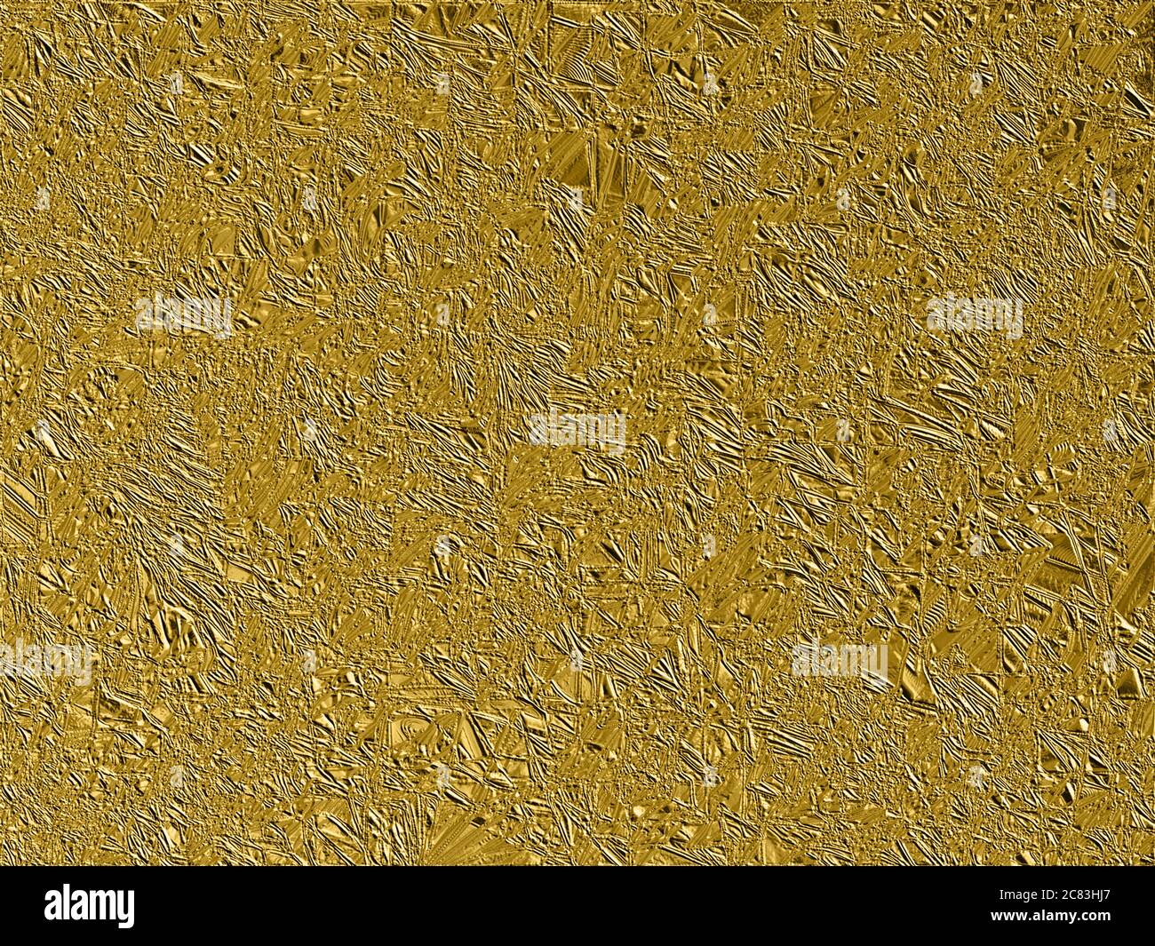 Crushed gold foil surface texture Stock Photo - Alamy