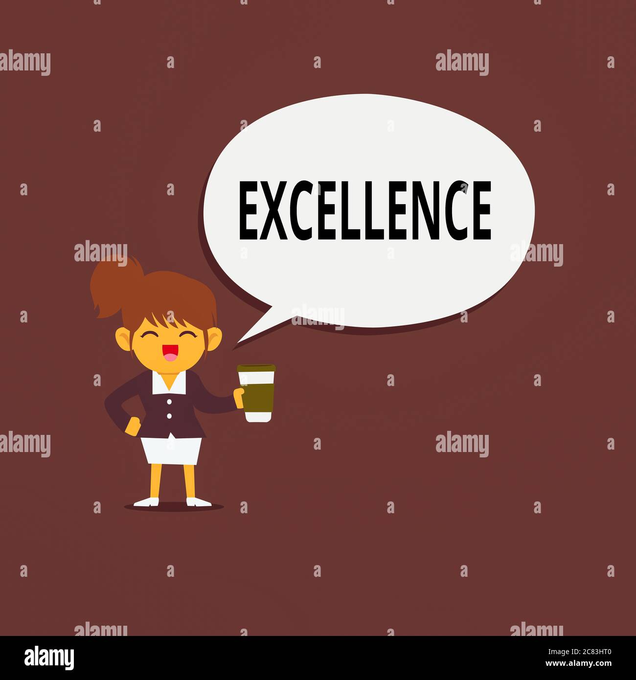 Conceptual hand writing showing Excellence. Concept meaning standard of ...