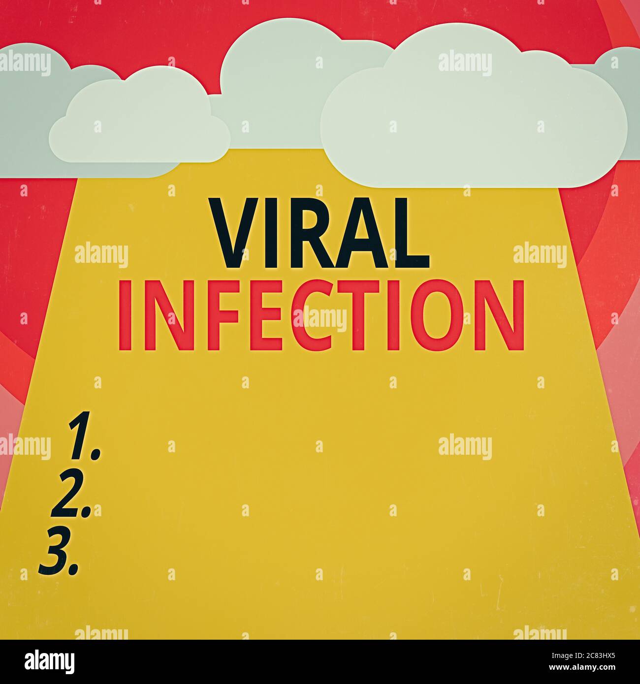 Handwriting text writing Viral Infection. Conceptual photo Specific ...