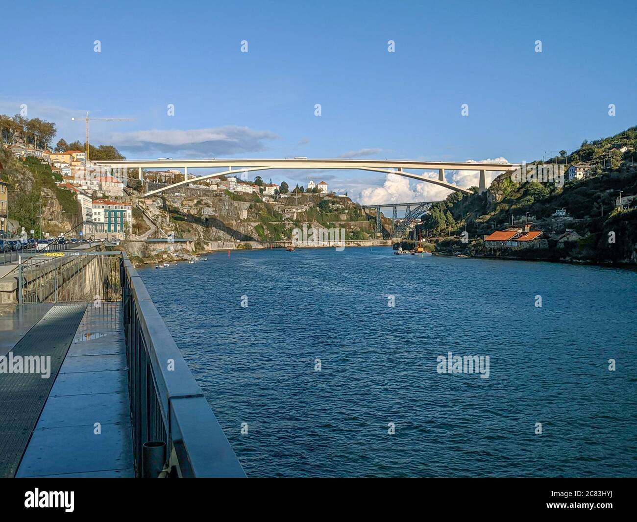 Beautiful view arrabida bridge hi-res stock photography and images - Alamy