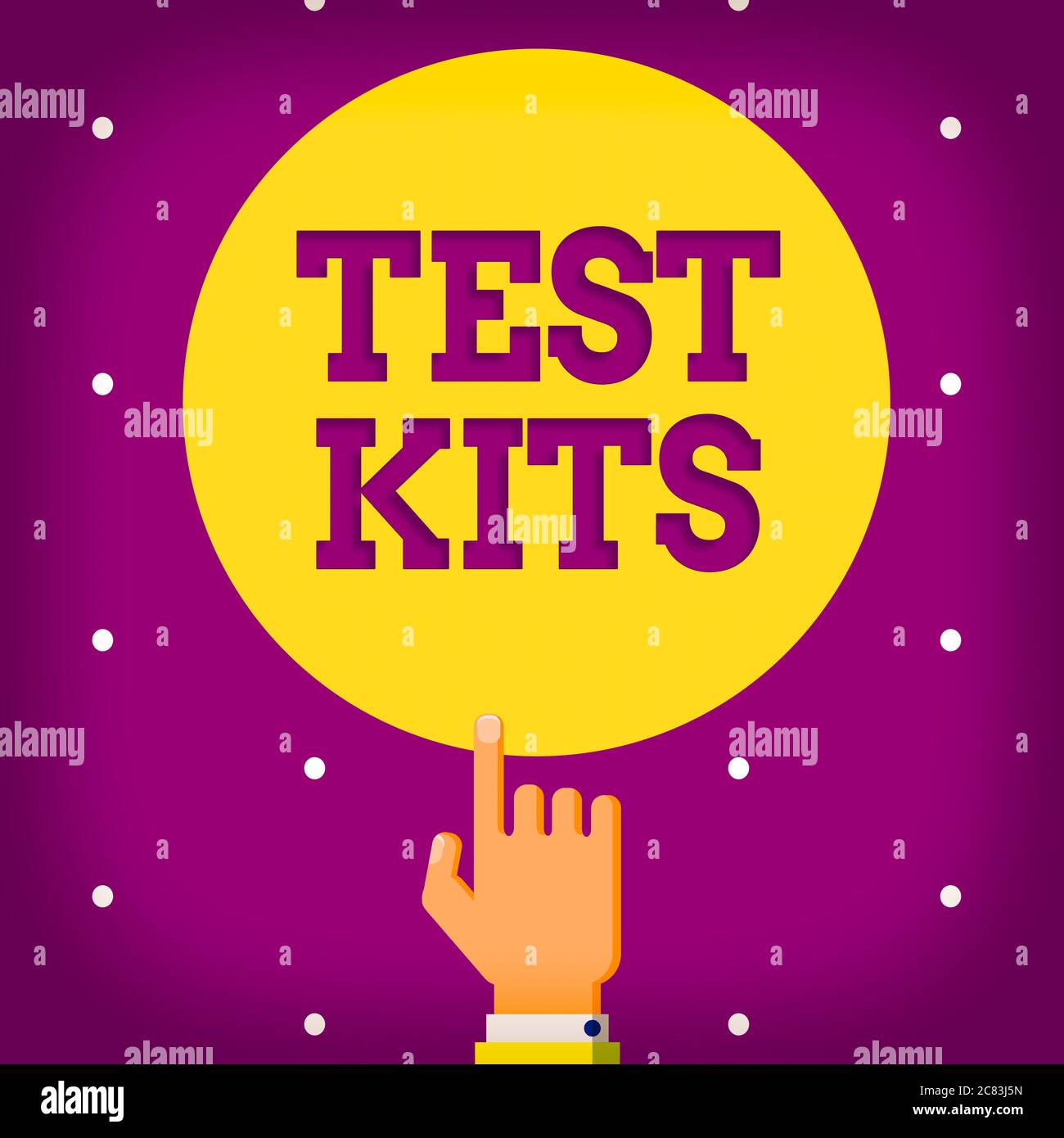Conceptual hand writing showing Test Kits. Concept meaning tools used ...