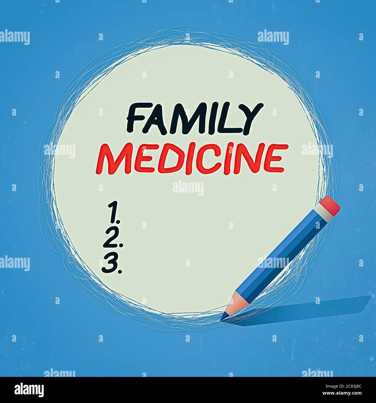 Text sign showing Family Medicine. Business photo showcasing ...