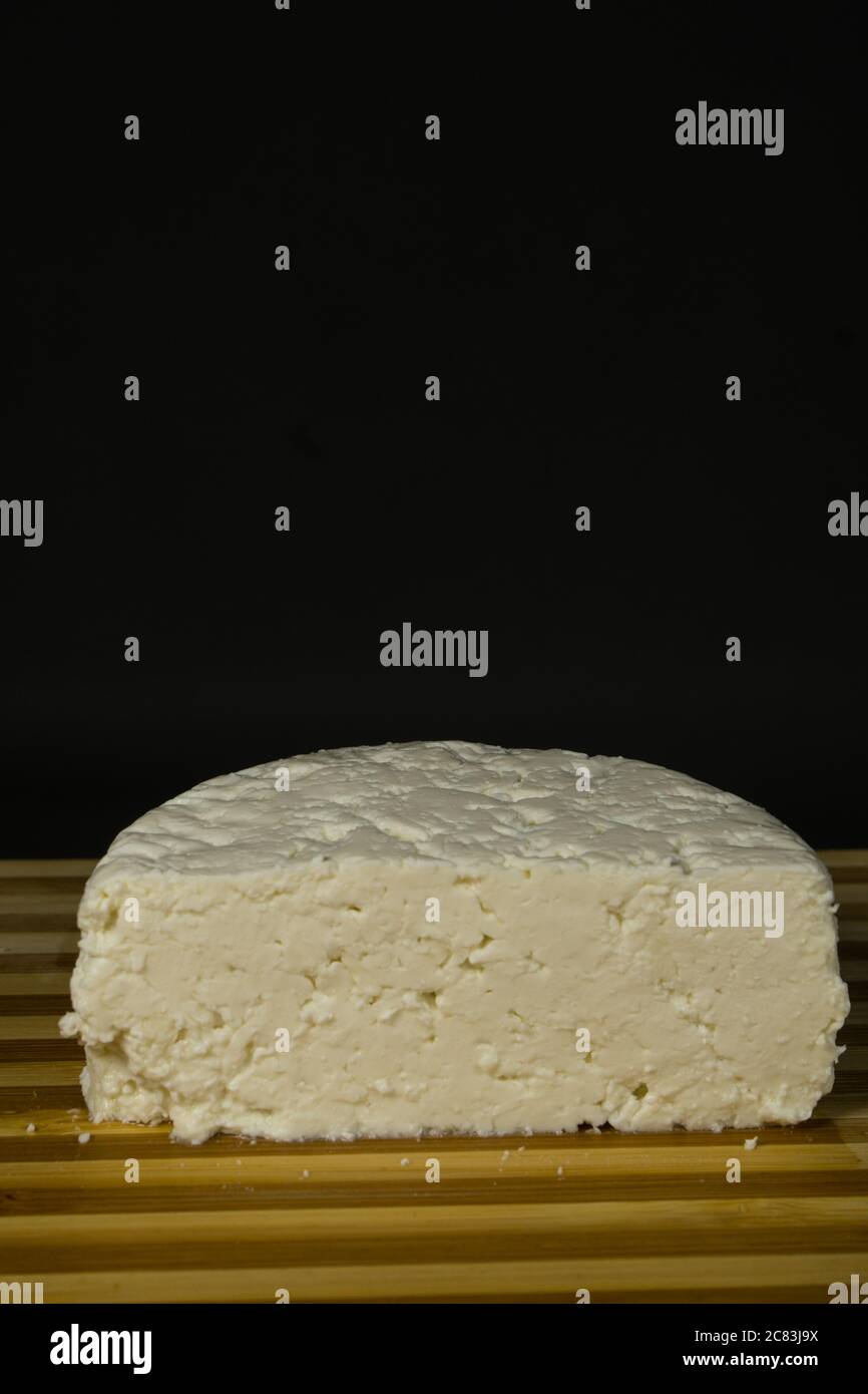Italian soft cheese made from cow's milk Stock Photo - Alamy